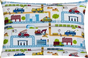 Bellatex Povláček bavlna 40x60cm na zip Město