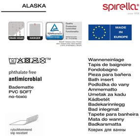 Protiskluzová podložka do sprchy 55x55 cm Alaska – Spirella
