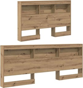 Úložné čelo postele Artisanový dub Kompozitní dřevo 3335484