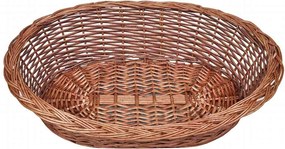 Proutěný koš / pelech pro psa přírodní 69 cm 170341