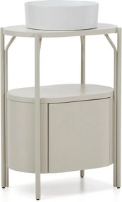 Bílá skříňka pod umyvadlo 60x81 cm Arely – Kave Home