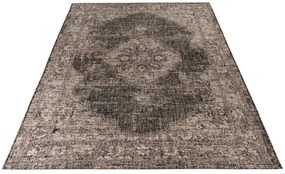 Obsession, Kusový koberec Nordic 875 grey – na ven i na doma, 120x170, šedá, chodba / předsíň