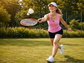 Verk Group BADMINTONOVÁ RAKETA ČERVENÁ (50)