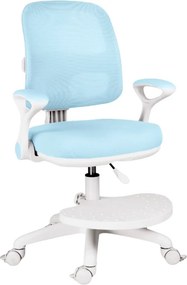 Dětská rostoucí židle Neoseat JUNI 020 — látka, pratelný potah, modrá