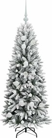 Umělý vánoční stromeček Bílá 120 cm PVC, plast, ocel a PE 3396024