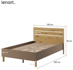 Lenart Postel Lenny LY08 - 120 x 200 cm