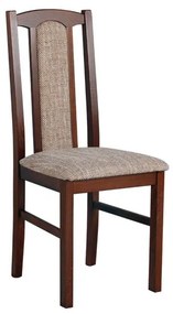 Jídelní židle Dalem VII, Barva dřeva: bílá, Potah: Hygge D20