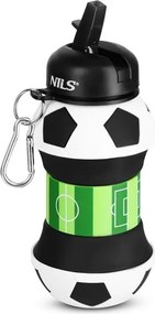 NC4104 FOTBAL SILIKONOVÁ SKLÁDACÍ LÁHEV 550ML NILS CAMP