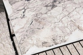 Designový konferenční stolek Galilee 95 cm bílý