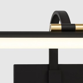 Nástěnné LED svítidlo Vinci, 1x LED 12w, 4000k, (fi 40cm), b/g