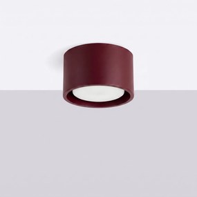 Sollux Lighting Stropní svítidlo MODO 1 bordó GX53