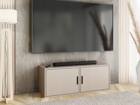TV skříňka ROJO 2 kašmír uzavřená TV skříňka s policí
