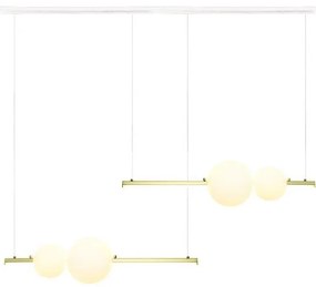 Zambelis 22235 - LED Stmívatelný lustr na lanku LED/22W/230V zlatá 22235