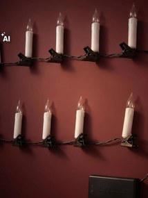 Sinsay - LED světýlka na stromeček ve tvaru svíček - vícebarevná