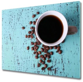 Skleněná krájecí deska Černá káva