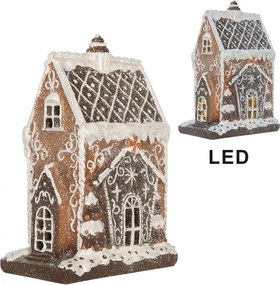 Perníková LED chaloupka Gingerbread Cotti - 15*9*20 cm