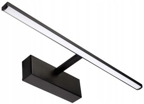 BERGE Nástěnné svítidlo LED do koupelny - 70 cm - 16 W černé