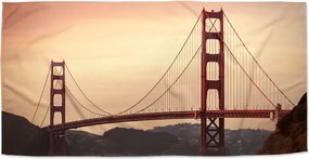 Sablio Ručník Golden Gate 2 - 70x140 cm