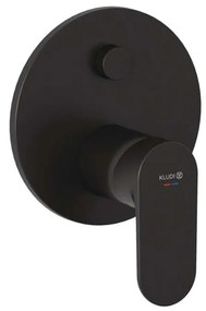 Kludi X1 - Baterie pod omítku, pro 2 spotřebiče, matná černá 327633975