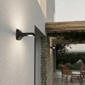 Venkovní nástěnné LED svítidlo OLBIA N šedá Panlux PN42300001