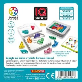 Mindok SMART - IQ Srdce / Délka hry: 5 minut / Počet hráčů: 1 / od 7 l