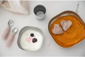 Beaba Jídelní sada nerez 3-dílná Cotton Candy