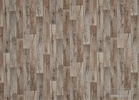 Breno PVC MAXIMA PLUS Hunter Oak S39 – tmavé dřevo, šíře 300 cm