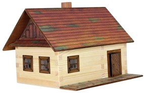 Walachia Dřevěná slepovací stavebnice Roubená chalupa