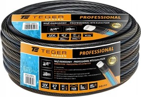 Rm Zahradní hadice „professional- Nts Extra Flex“ Fi 3/4". 30 m Teger