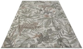 ELLE Decoration koberce Kusový koberec Botanical 103902 Cream/Green/Copperbrown z kolekce Elle - 80x150 cm