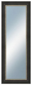 DANTIK - Zarámované zrcadlo - rozměr s rámem cca 50x140 cm z lišty GREECE černá (2641)