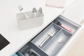 Brabantia SINK SIDE Odkapávač na nádobí střední 20x46,3x12,6 cm - světle šedá