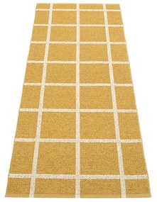 Vinylový koberec Pappelina ADA Ochre/Beige Metallic velikost: 70x225cm