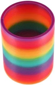 TEDDIES Duhová spirála / Hračka / plast / průměr 7,5 cm / od 3 let