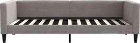 Válenda s přistýlkou taupe 100 x 200 cm textil 3196586