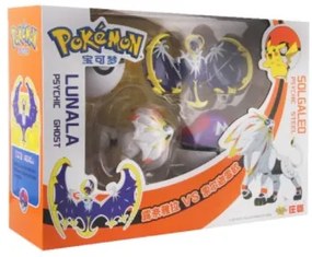 Skládací pokémoni v Pokeballu Varianta: set Solgaleo a Lunala, skládací, s krabicí