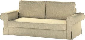 Potah na pohovku IKEA Backabro,  3-místná, rozkládací barva béžová látka pletený vzor
