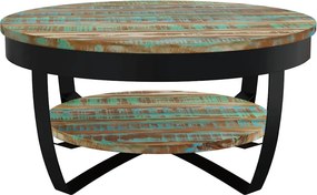 Konferenční stolek masivní recyklované dřevo 65 x 32 cm 244674