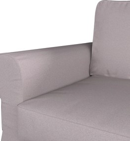 Potah na pohovku IKEA Backabro rozkládací se šezlongem barva růžová látka pletený vzor