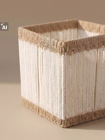 Sinsay - STORAGE BASKET - bílá