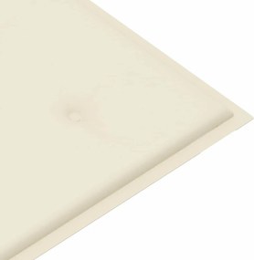Zahradní lavice s poduškou 120 cm bambus 3063878