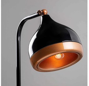 Designová stojanová lampa Salwah 150 cm černá