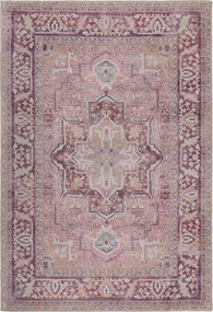Kusový koberec Hebden Windsor Pink, 160x230, ružová, obývacia izba, Flair Rugs