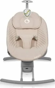 LIONELO Kojenecké lehátko Rio Beige Latte / od narození