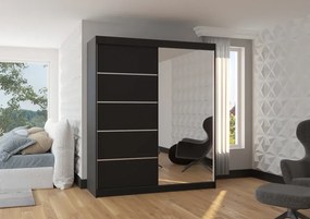 Posuvná skříň s zrcadlem CARO 180