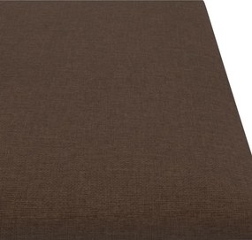 vidaXL Nástěnné panely 12 ks 60 x 15 cm textil 1,08 m² [343819] Barva: Světle žlutá