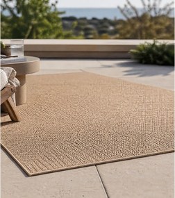 Hnědý vnitřní a venkovní koberec 80x150 cm Timber 1404 – Ayyildiz Carpets