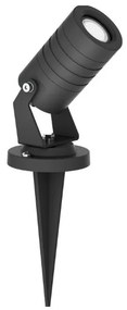 LGM UT-50562-W30-01 Reflektorové svítidlo UTAH 2 se zápichem LED 4W 160lm 3000K 24V IP65 černá RAL9011 - LIGMAN