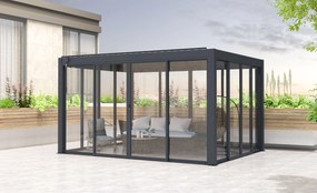 Příslušenství G21 posuvná zástěna 2,8x2 m pro pergoly Austin