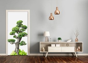 Fototapeta samolepící bonsai 95x205 cm